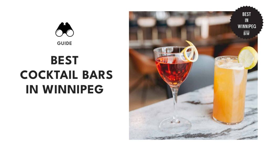 Where to Shake Things Up: Winnipeg's Top 9 Cocktail Bars [2026 ]